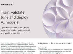 IBM watsonx.ai - Dataflix